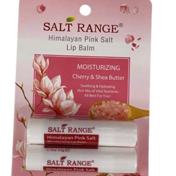 SALT RANGE | Makeup | Salt Range Himalayan Pink Salt Lip Balm Cherry ...